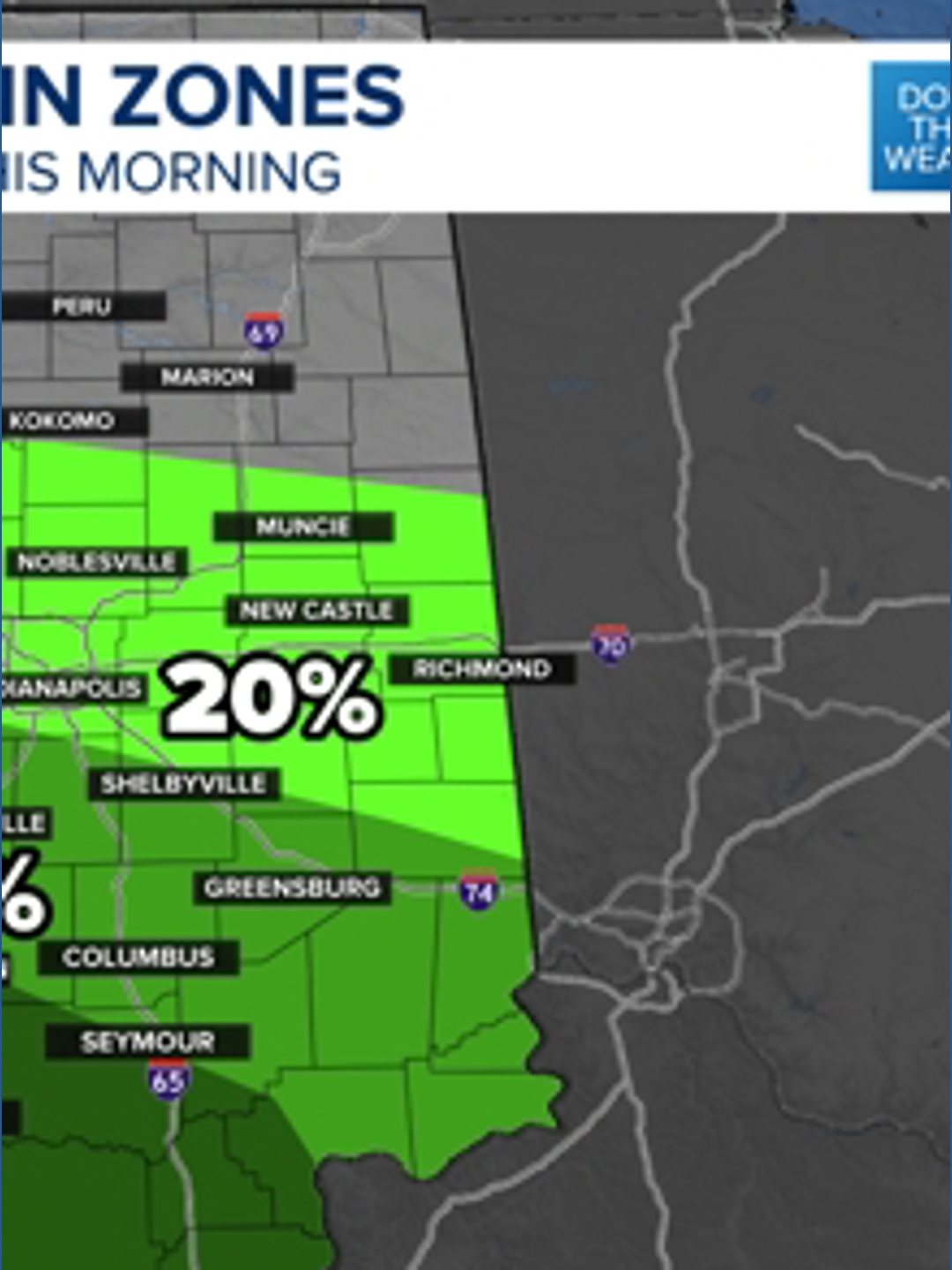 Tracking the rain zones across Indiana Friday | 13Weather Blog | wthr.com