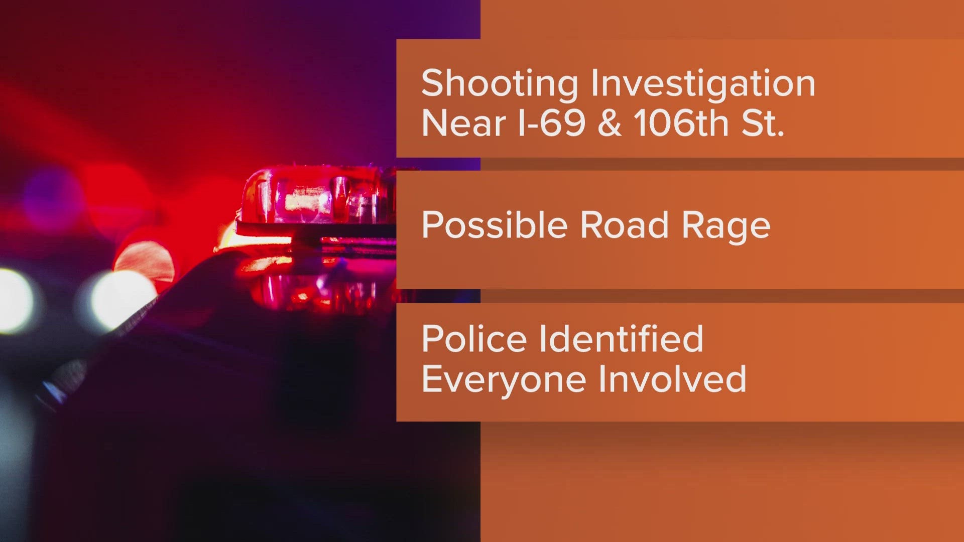Police investigating suspected road rage case near Fishers | wthr.com