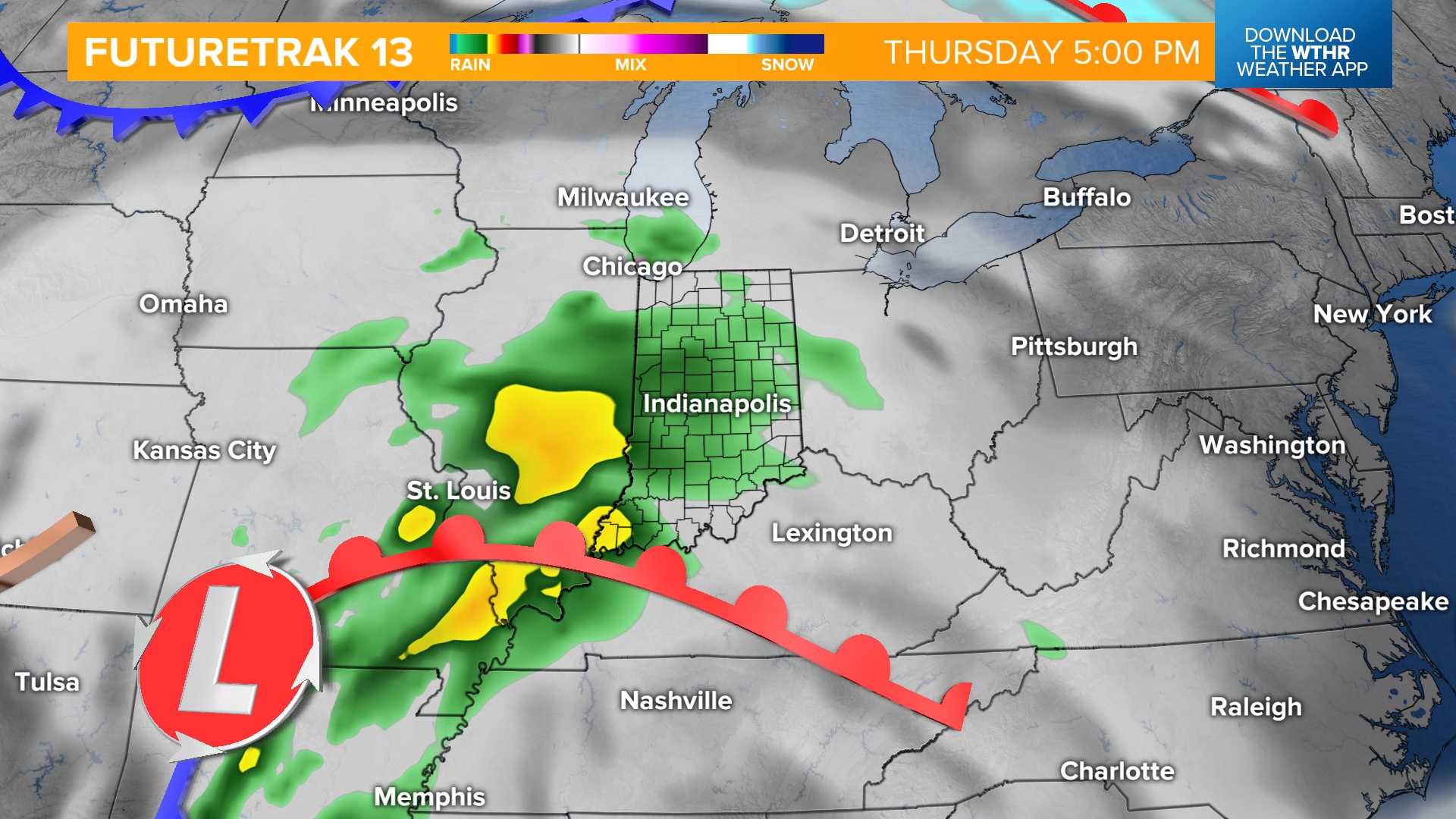 Average temperatures in central Indiana now trending warmer, sunset ...