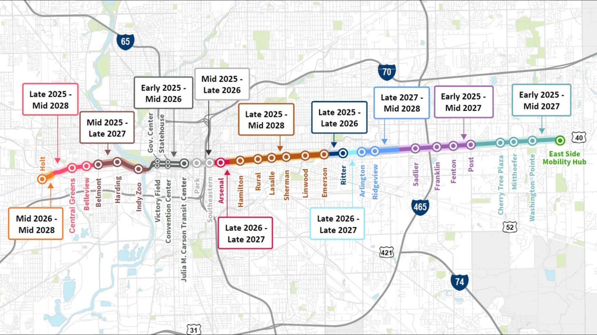 IndyGo breaks ground on Blue Line | wthr.com