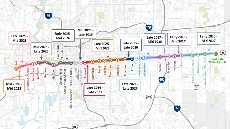 IndyGo breaks ground on Blue Line | wthr.com