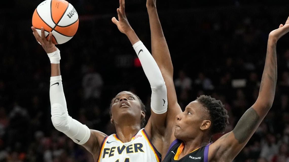 Fever win in Phoenix, 88-82. | wthr.com