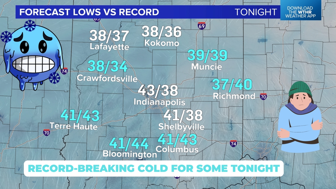 How rare is the chilly air tonight? | Live Doppler 13 Weather Blog ...