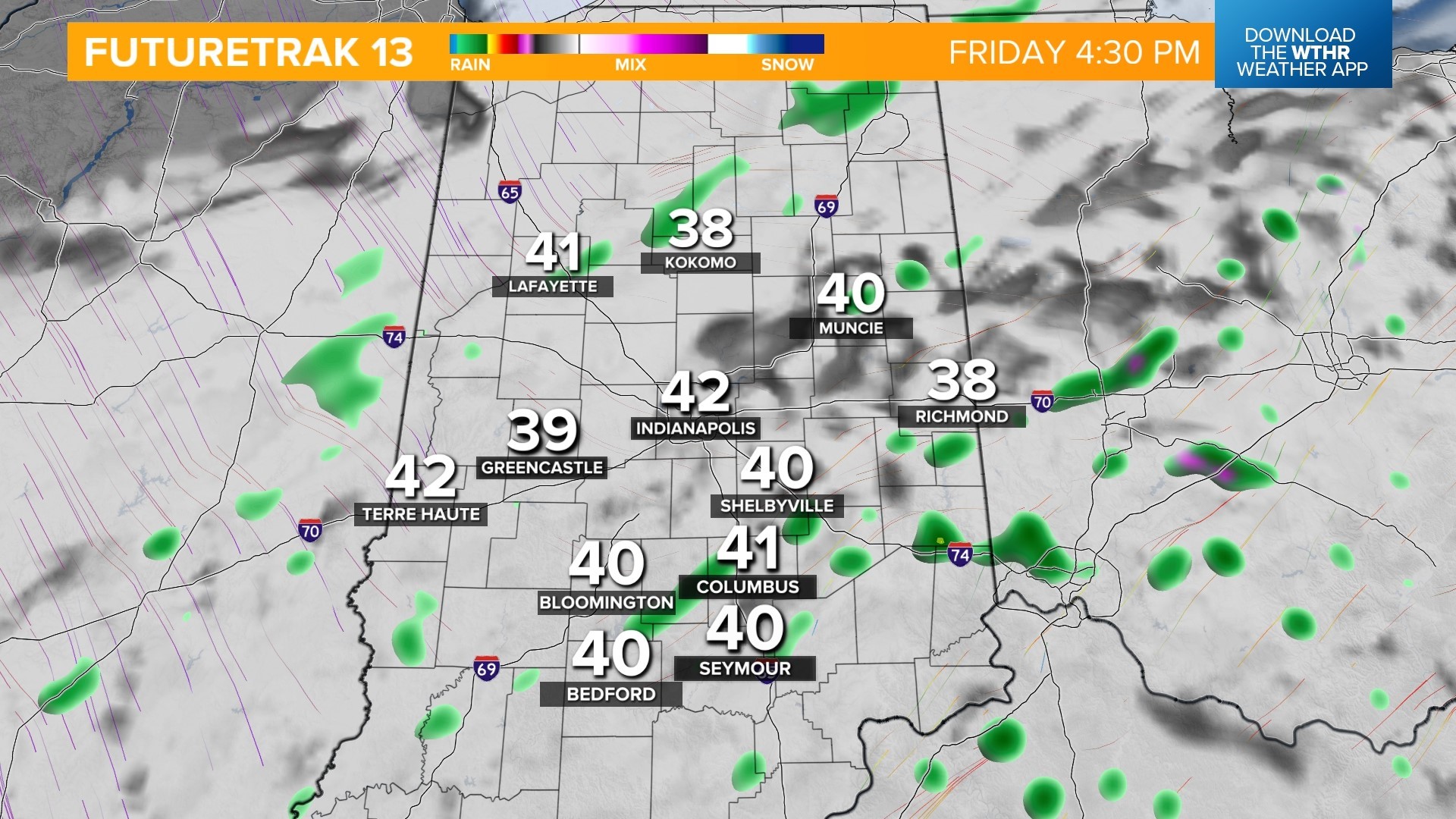 Live Doppler 13 Weather Blog: Timing for rain on Thursday | wthr.com