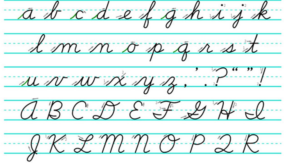 Cursive writing bill advances | wthr.com