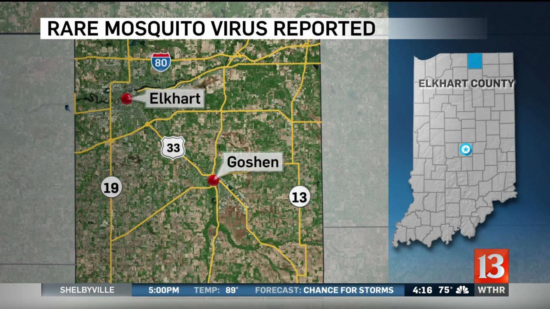 State officials warn mosquitoes in Indiana found carrying deadly EEE ...