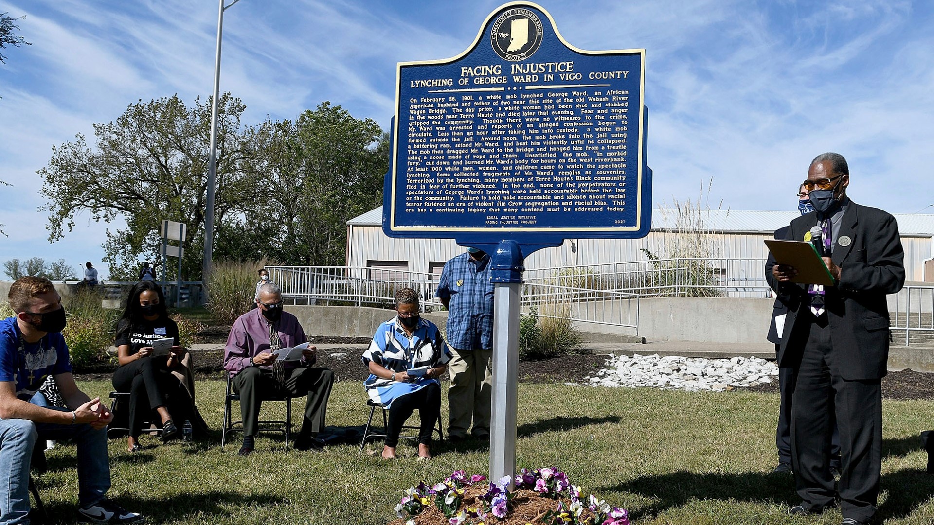 Historical marker dedicated to Indiana lynching victim | wthr.com