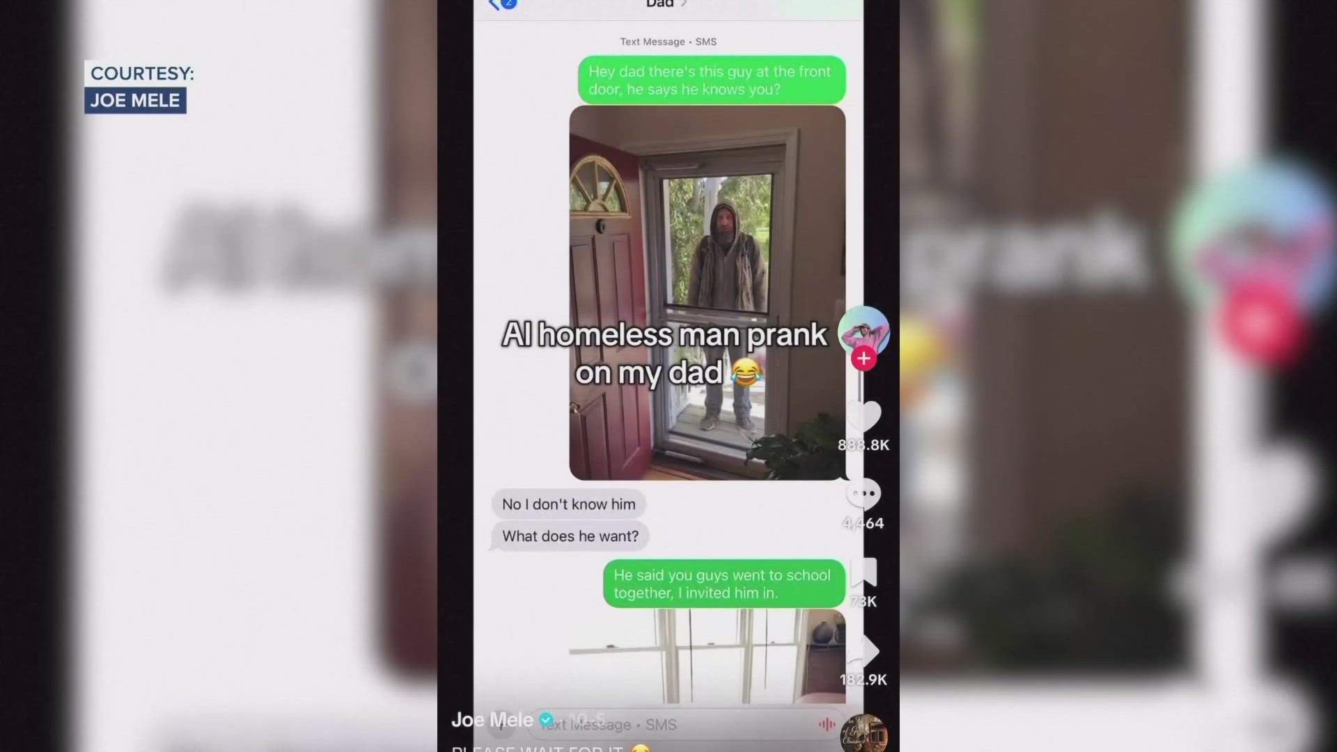 US police warn against 'AI Homeless Man' prank | wthr.com