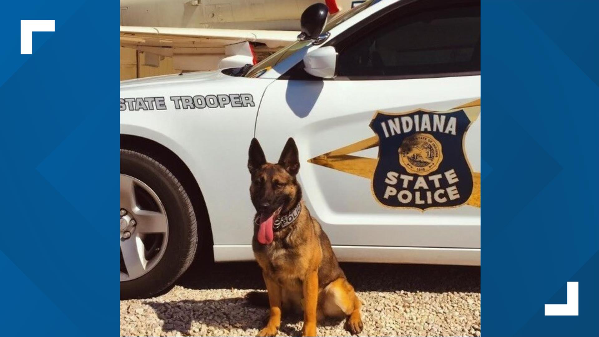 ISP K-9 Maverick retiring | wthr.com