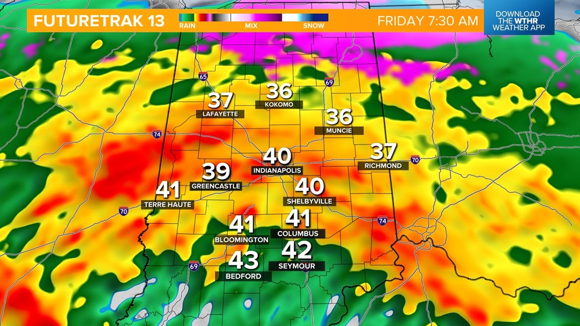 WTHR Live Doppler 13 Weather Blog: Rain returns Friday | wthr.com