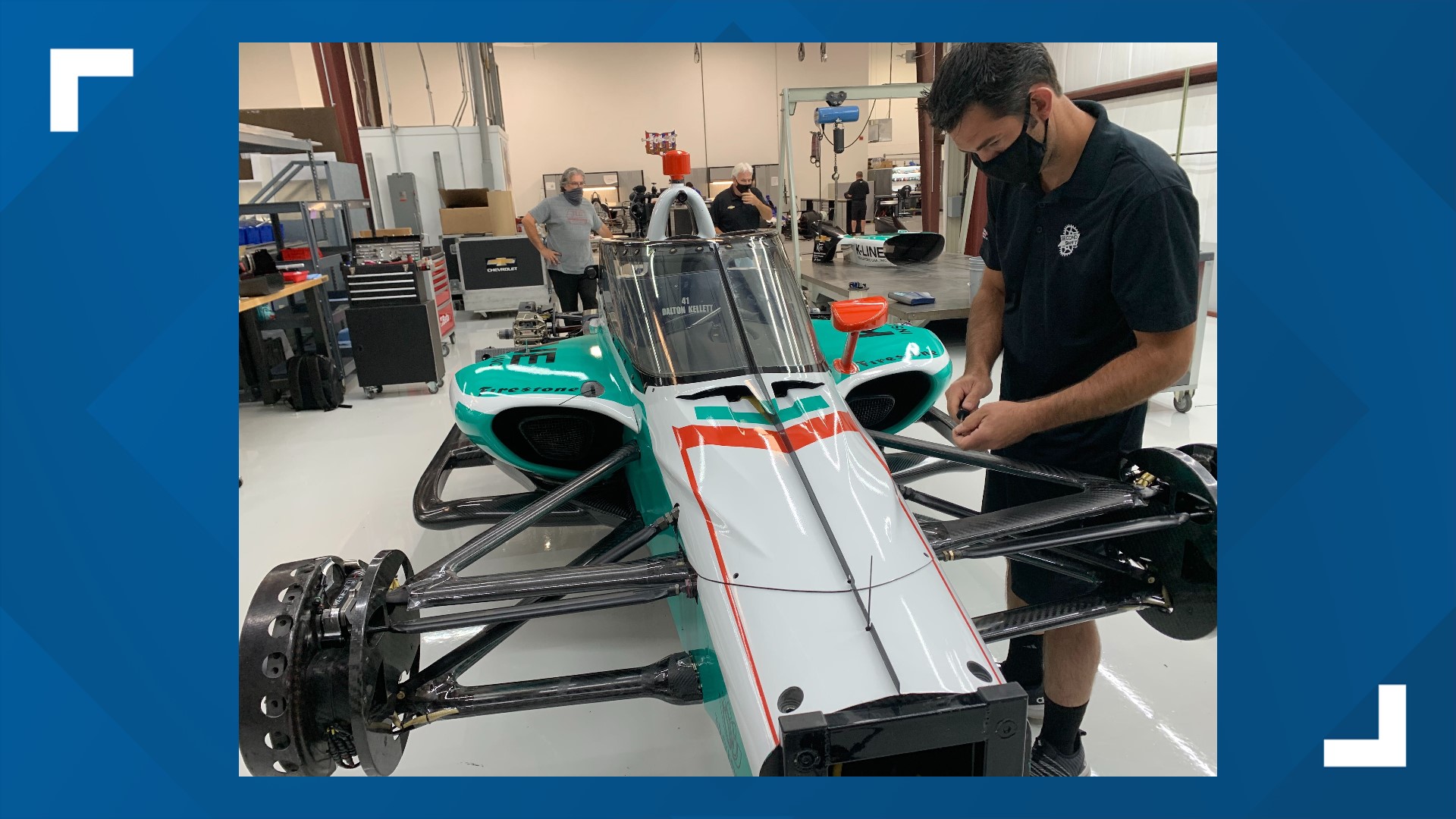 Indy 500 mechanic turns retired car parts into art for fans | wthr.com