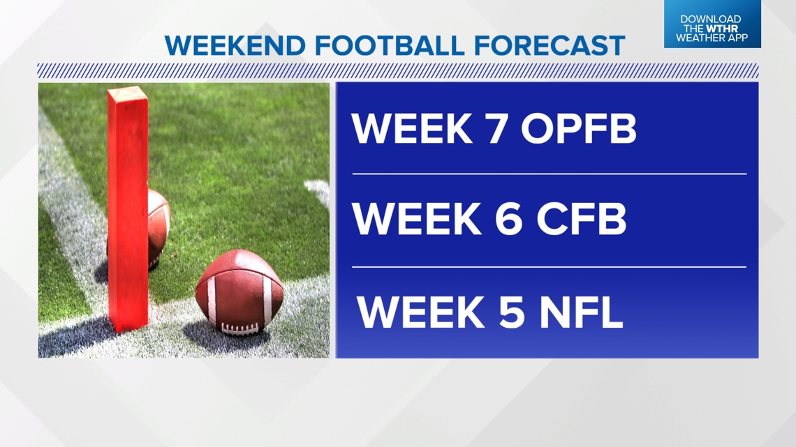 Football forecast for Oct. 4 weekend | wthr.com