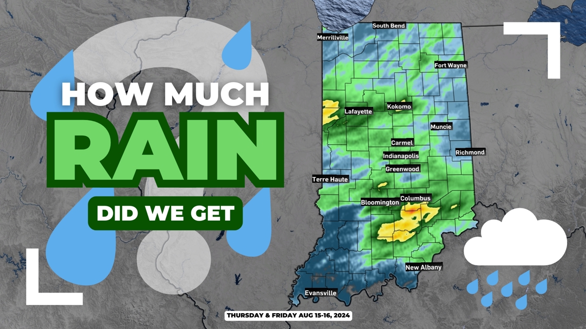 How much did Indiana pick up from rain and storms last night? | wthr.com