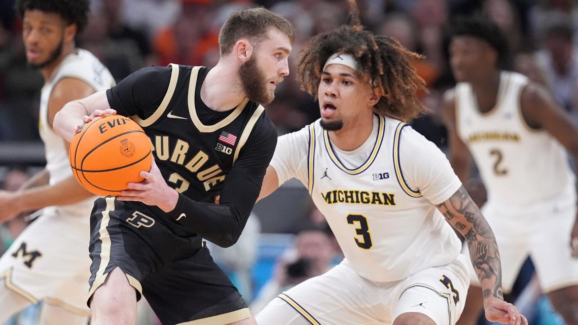 No. 22 Michigan snaps skid with 86-68 win over No. 20 Purdue | wthr.com