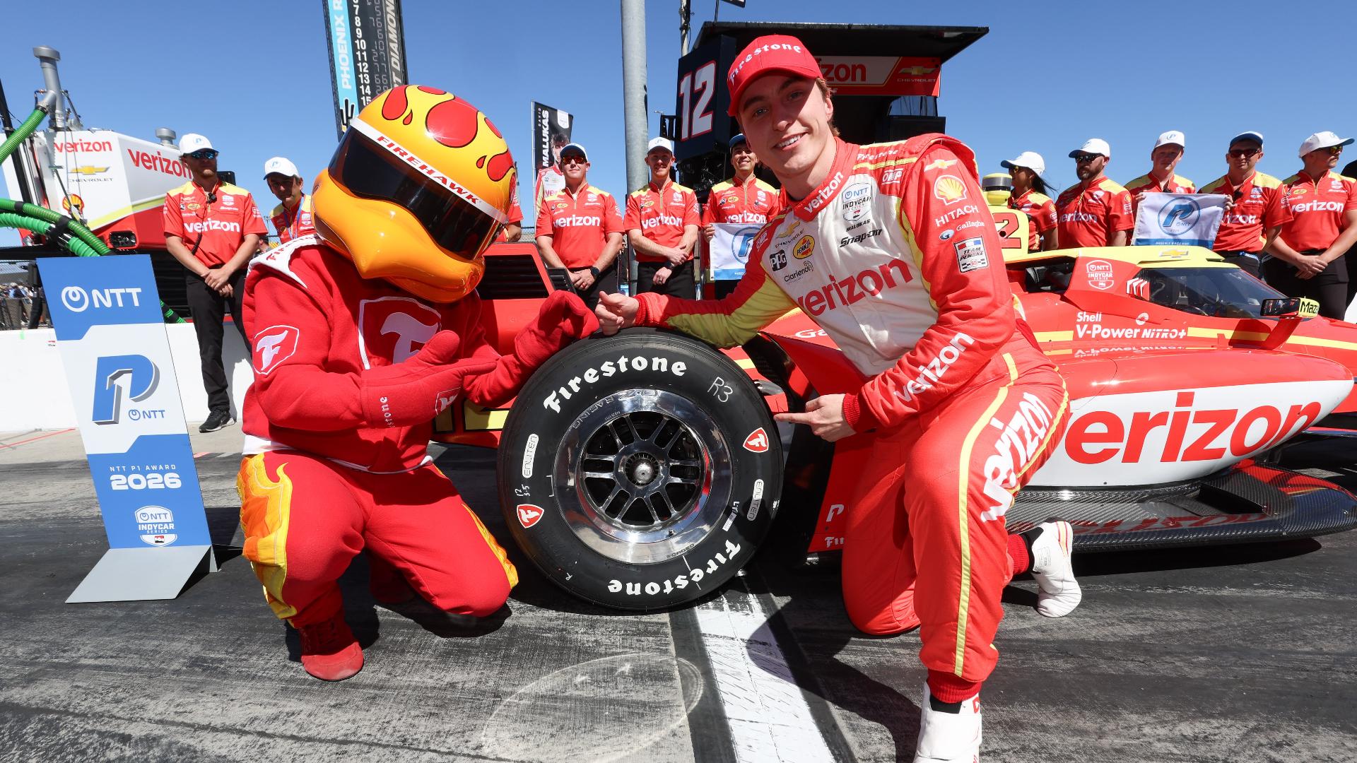 David Malukas scores maiden IndyCar pole in Phoenix qualifying ...