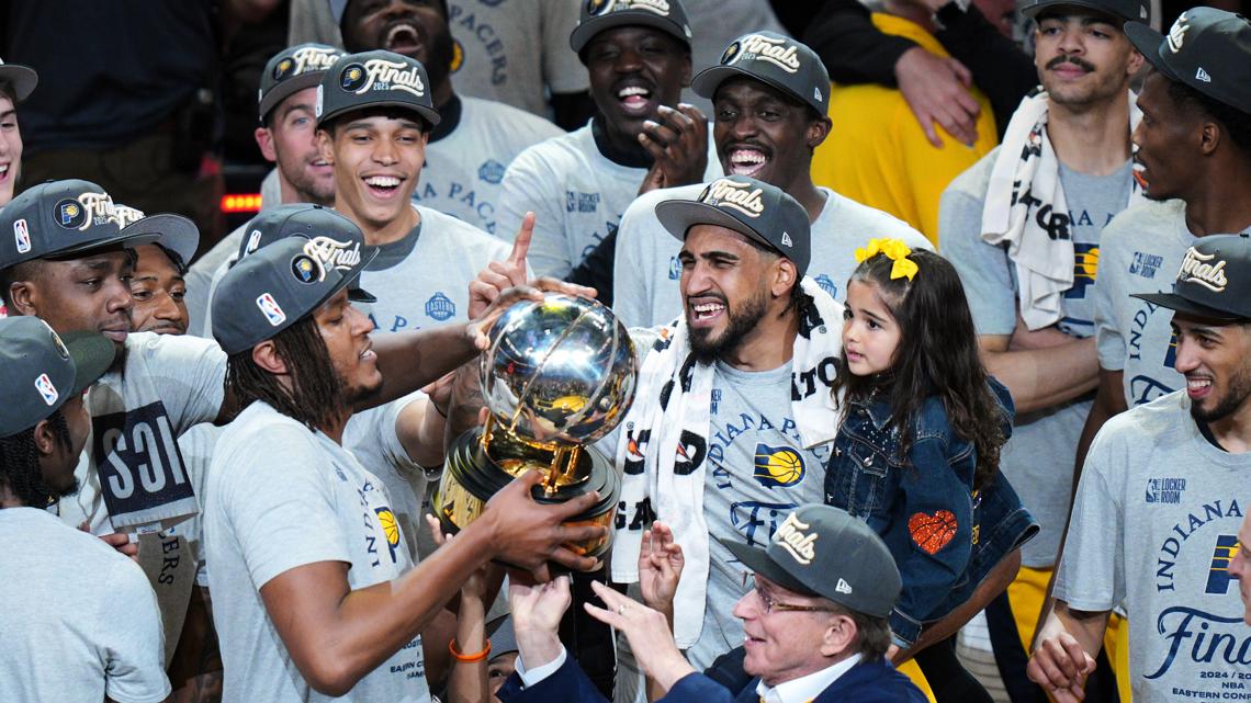 Pacers arrive in OKC for NBA Finals after severe storms delay travel ...