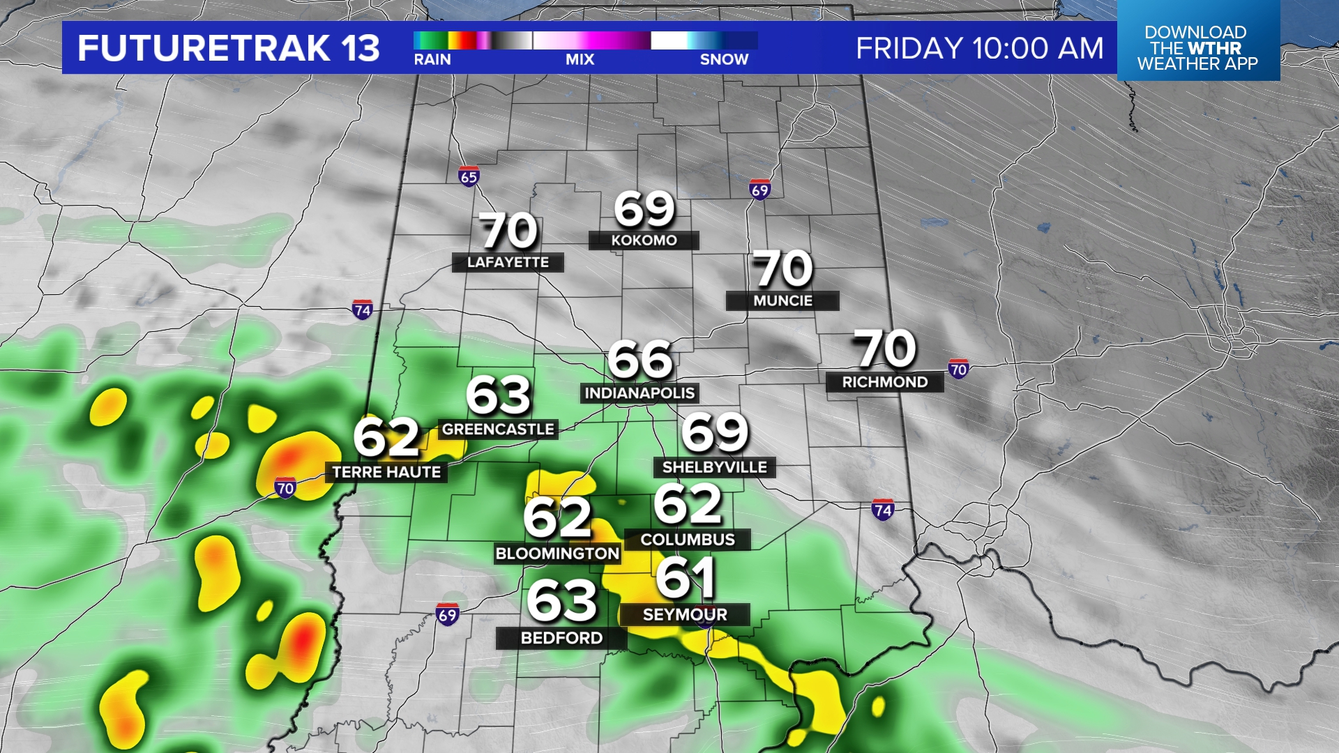 Weather Blog: Soggy southwest next 24 hours | wthr.com