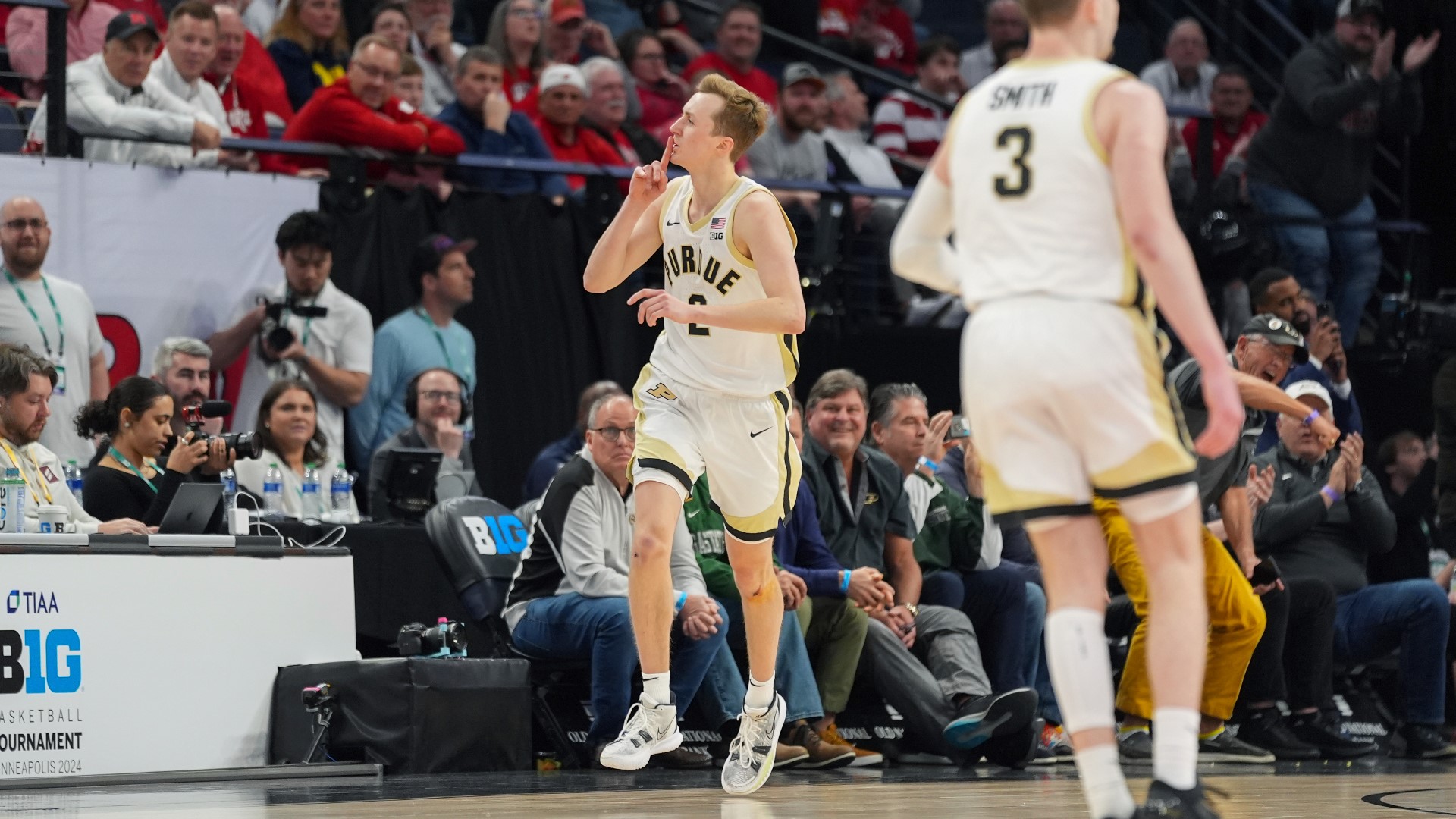 No. 3 Purdue beats Michigan State 67-62 in Big Ten quarterfinals | wthr.com