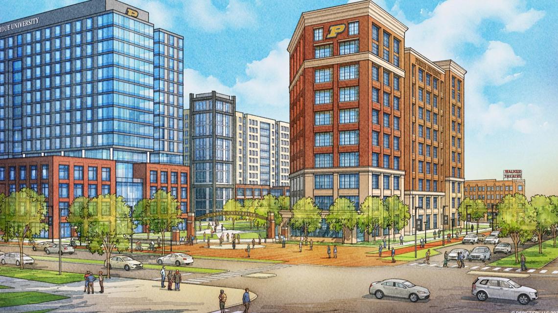 Purdue reveals 50-year expansion plan for Indianapolis campus | wthr.com