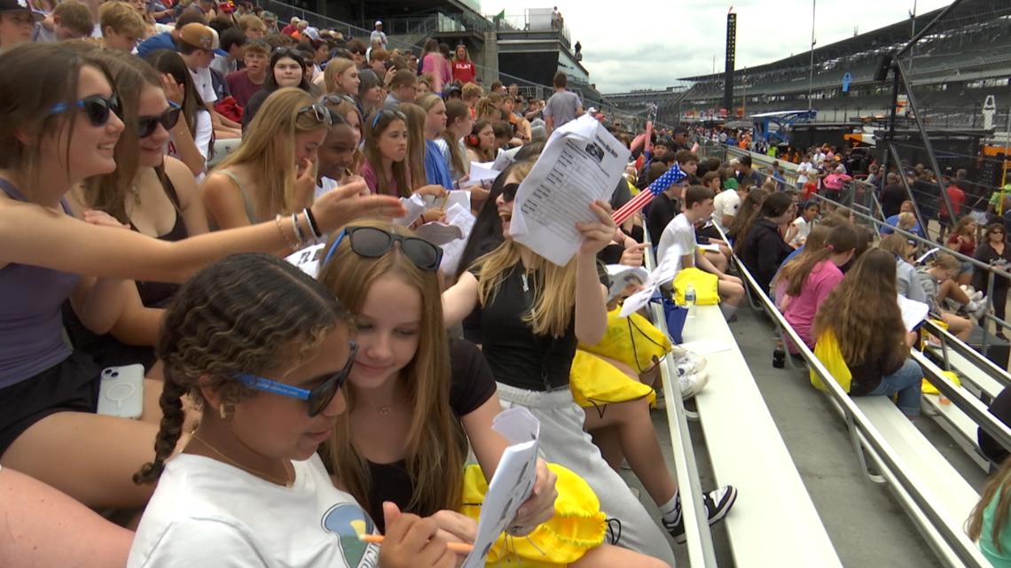 Students take field trip for 'Fast Friday' at IMS | wthr.com