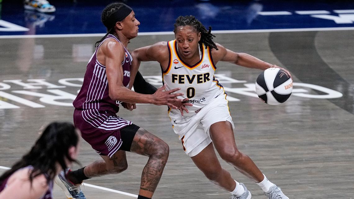 Mitchell leads Fever to 113-91 win over Tempo | wthr.com