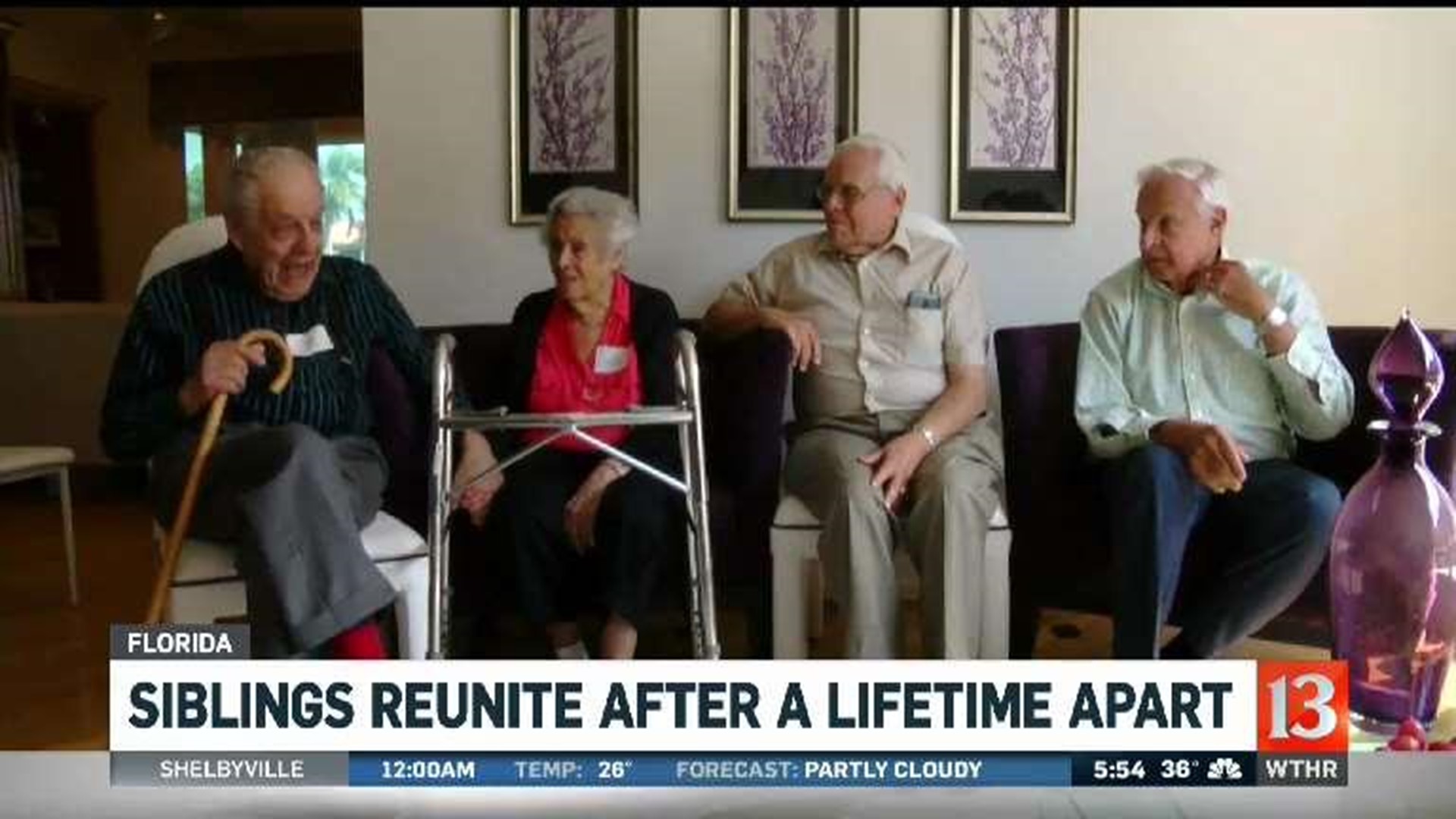 Four siblings, 84-102 years old, meet each other for first time | wthr.com