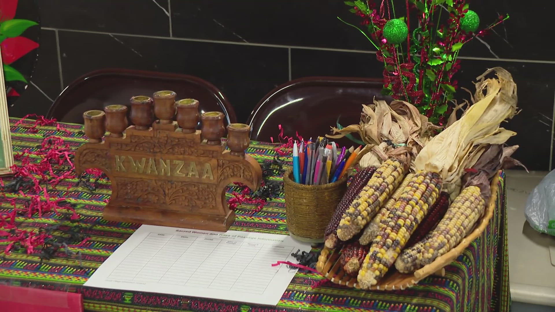 AMP at 16 Tech in Indianapolis celebrates start of Kwanzaa | wthr.com
