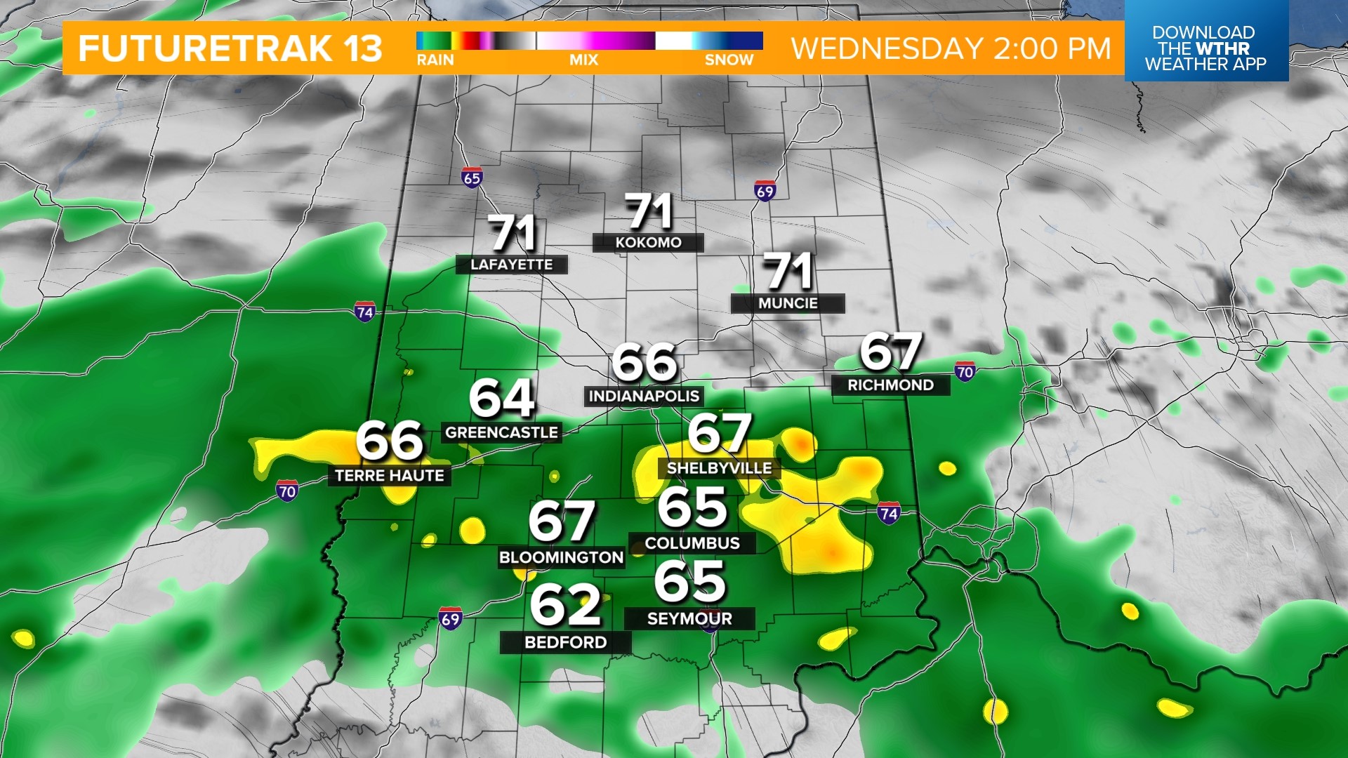 How long will it rain this week? | Live Doppler 13 Weather Blog | wthr.com