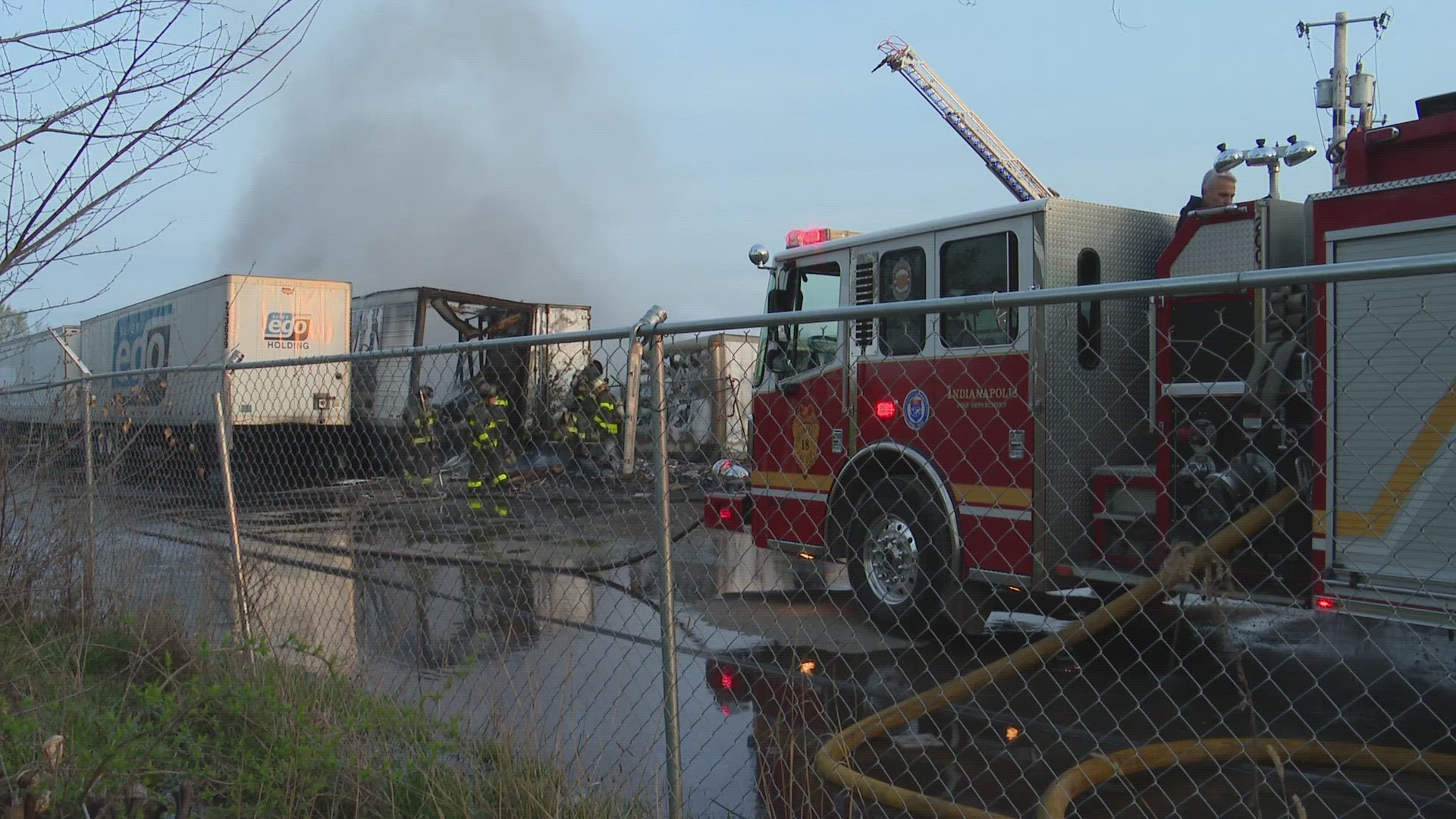 West Indy fire destroys multiple vehicles | wthr.com