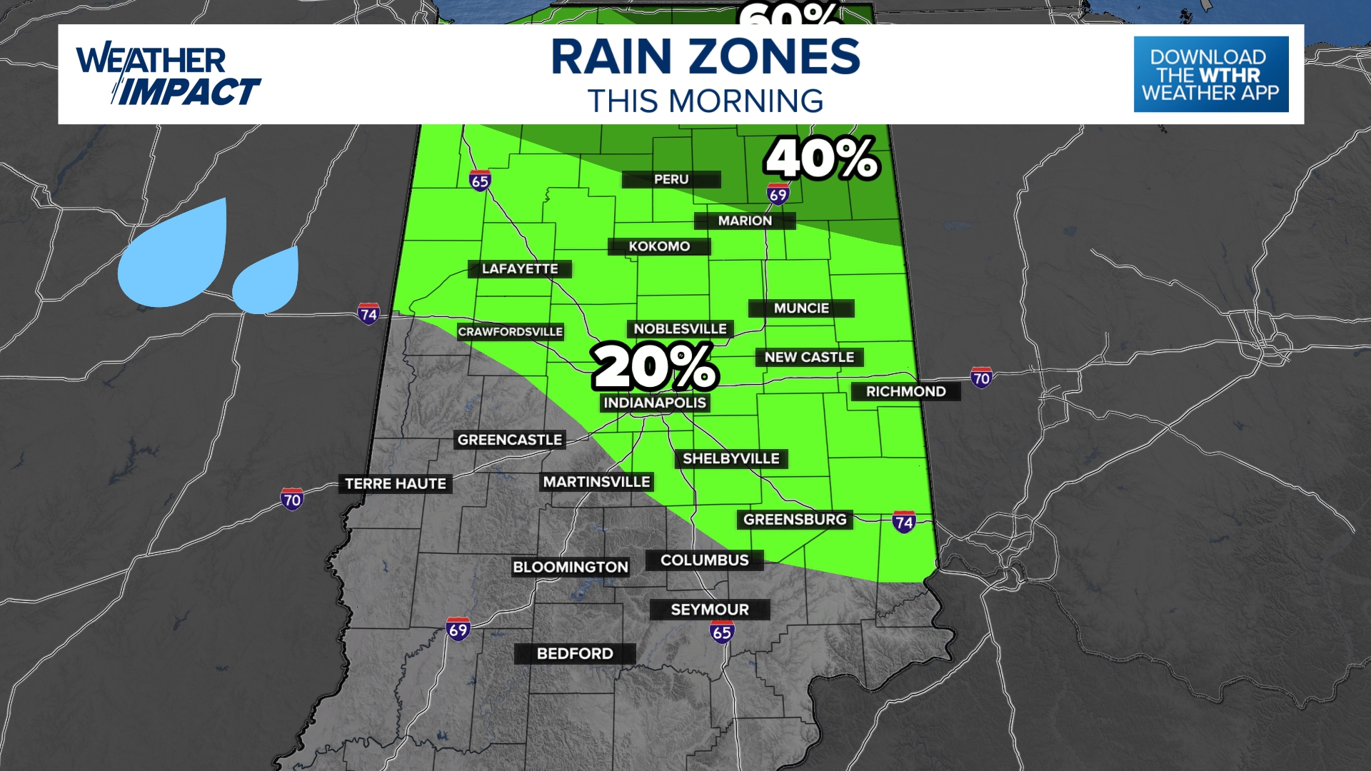 Patchy drizzle possible with extra clouds Tuesday morning | 13Weather ...