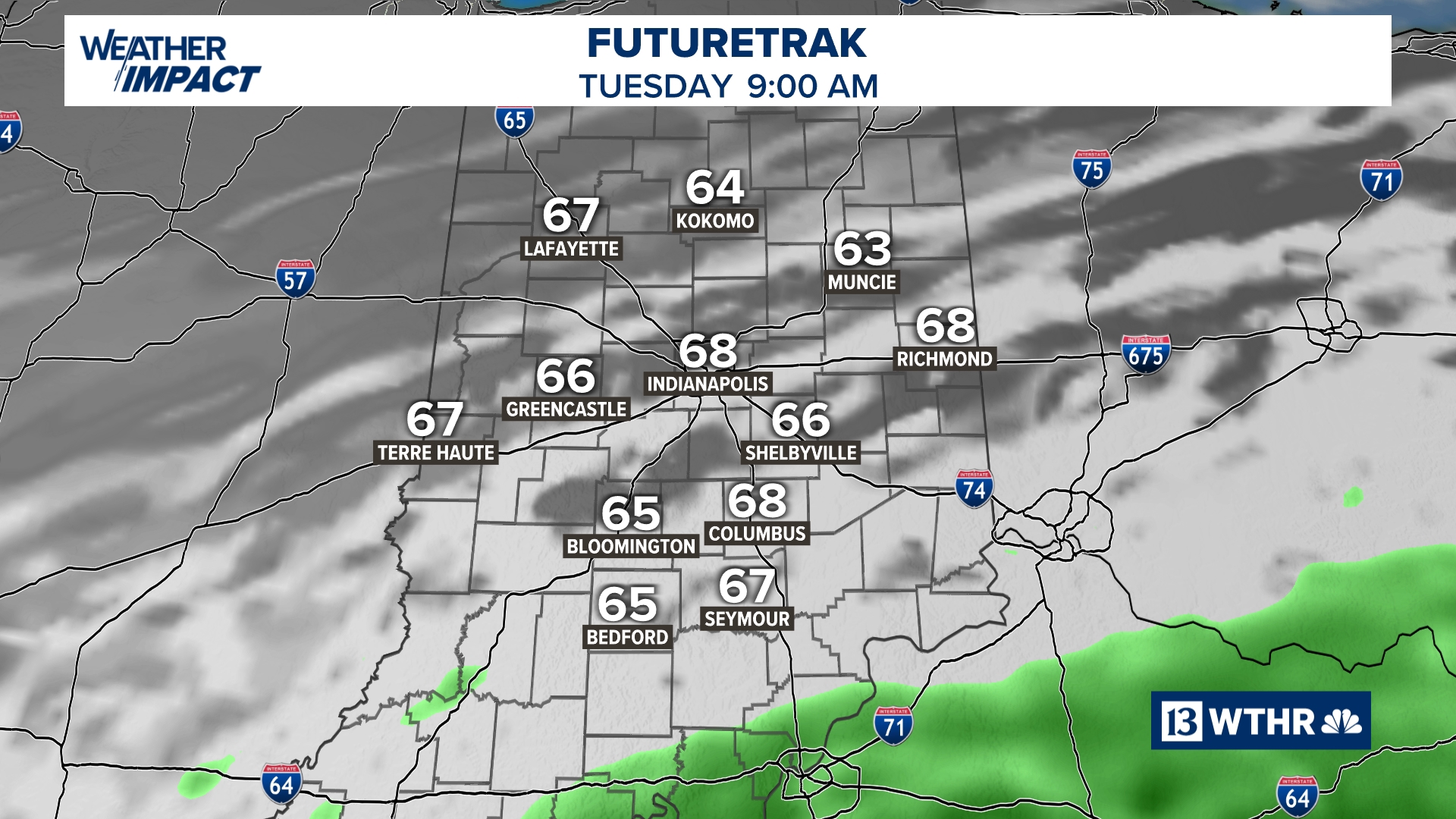 Dry pattern developing later this week | 13Weather Blog | wthr.com