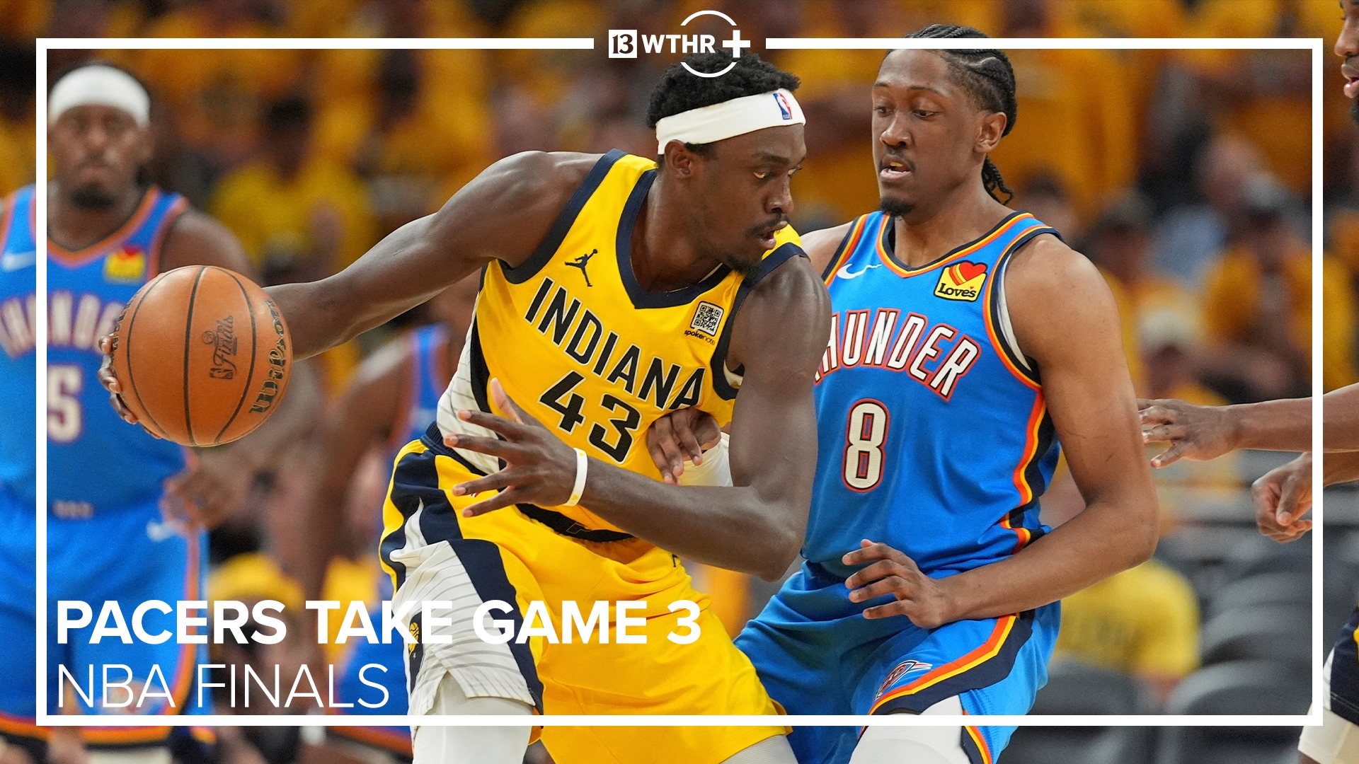 Team reaction, key stats after Pacers' win over Thunder in NBA Finals Game 3 | wthr.com