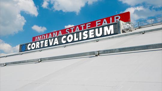 Indiana State Fairgrounds' Farmers Coliseum has a new name | wthr.com