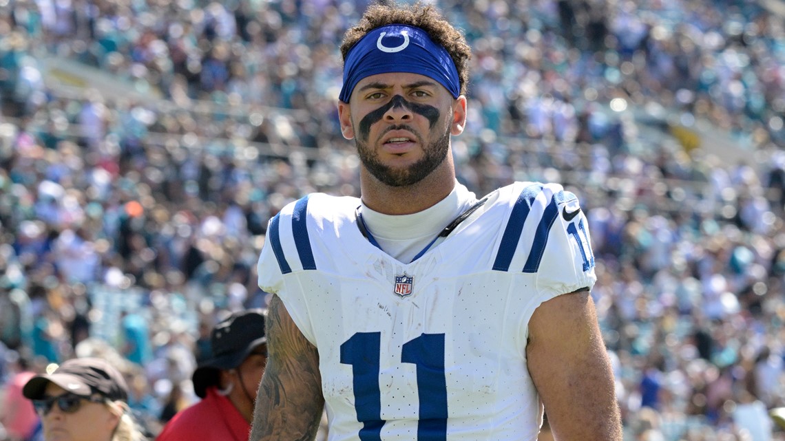 Colts WR Pittman Jr. played 2024 with a broken back | wthr.com