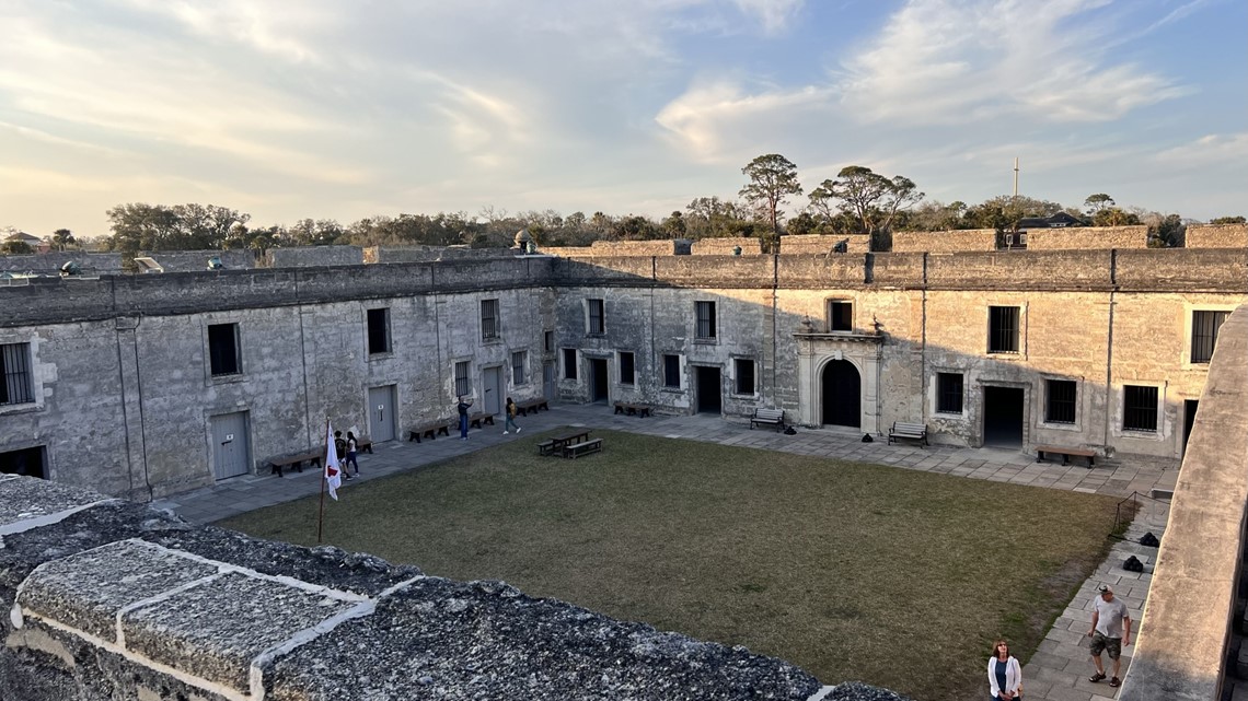 Chuck's Big Adventure: Castillo de San Marcos | wthr.com
