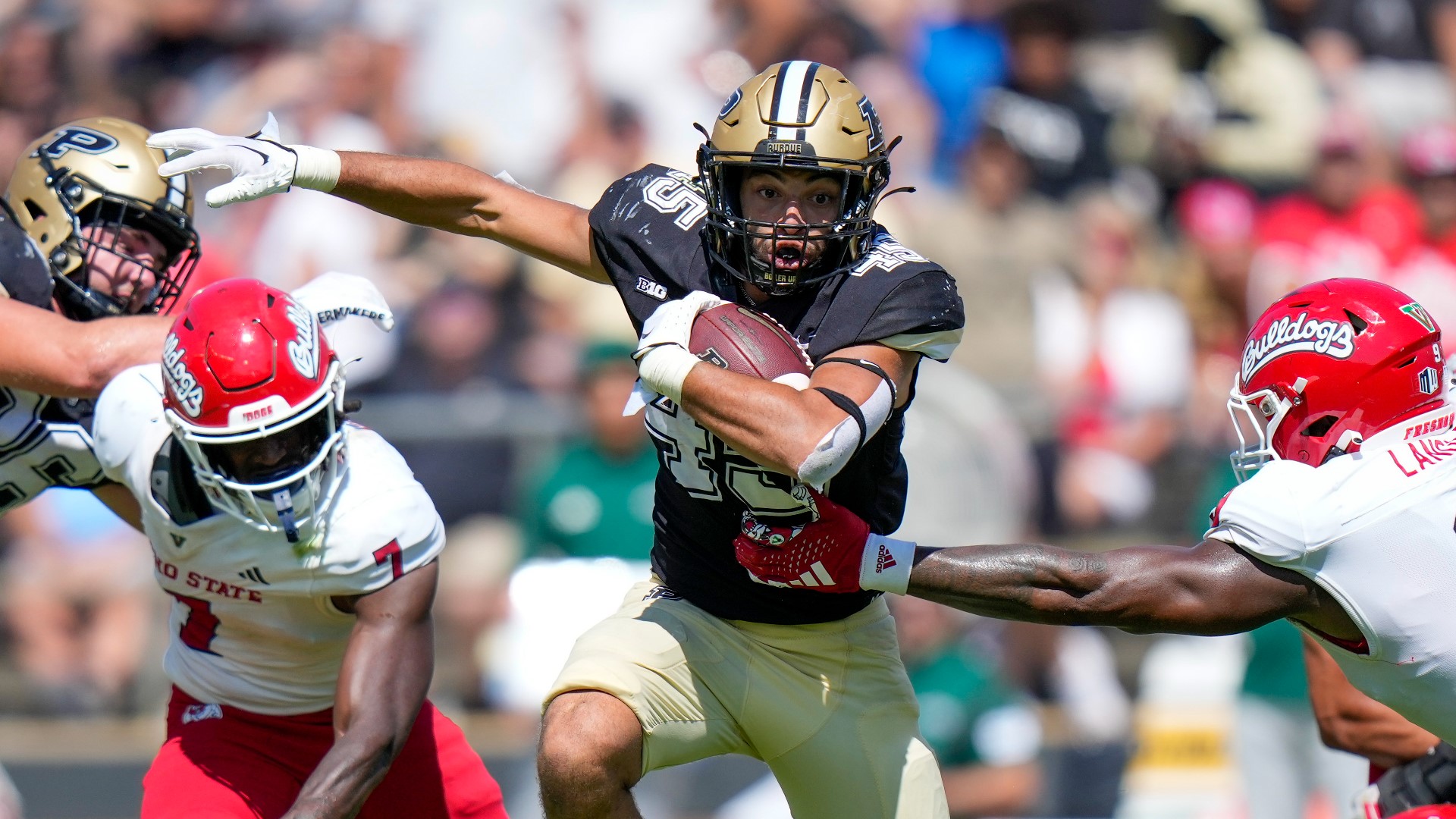 Purdue loses home opener to Fresno State 39-35 | wthr.com