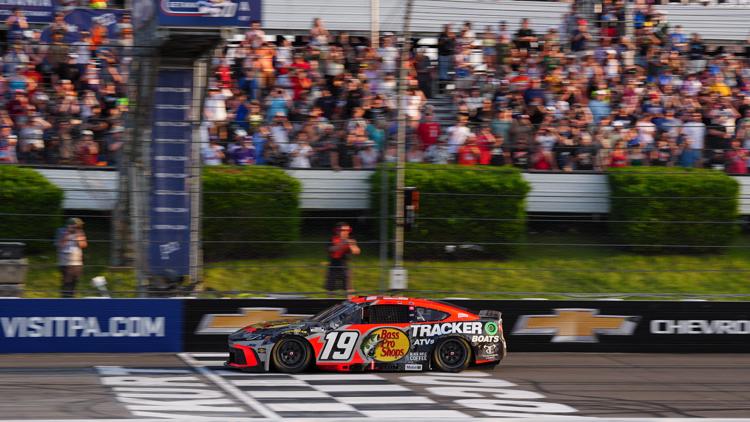 Indiana native Chase Briscoe wins NASCAR Cup Series race at Pocono ...