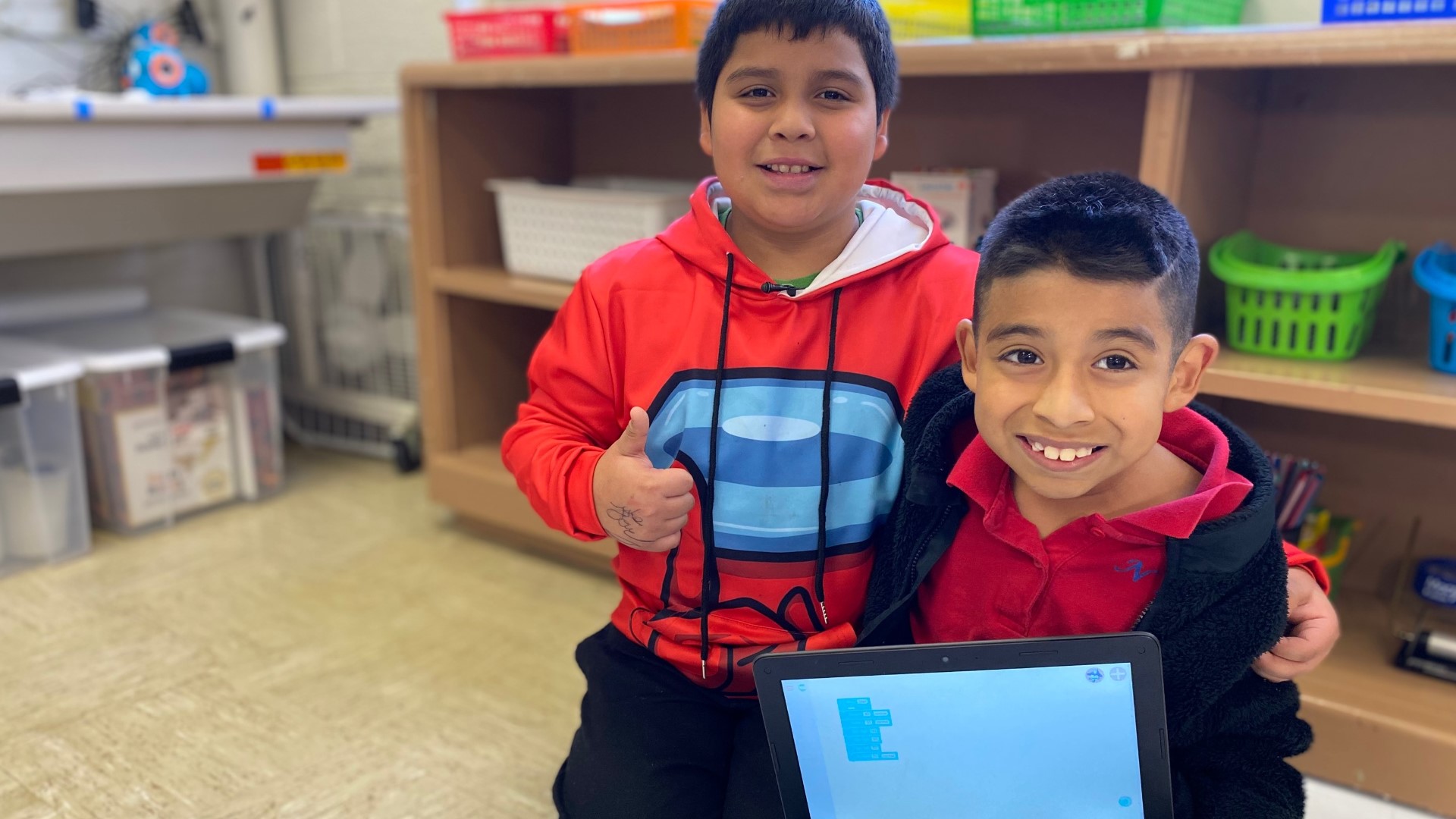 IPS students learning to code with new tech | wthr.com