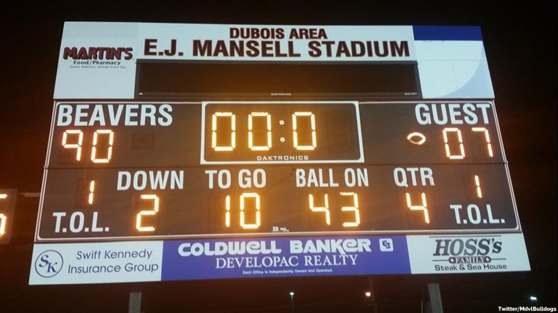 Pa. H.S. football team scores 90 points, loses by 17 | wthr.com Pa. H.S. football team scores 90 points, loses by 17 | wthr.com