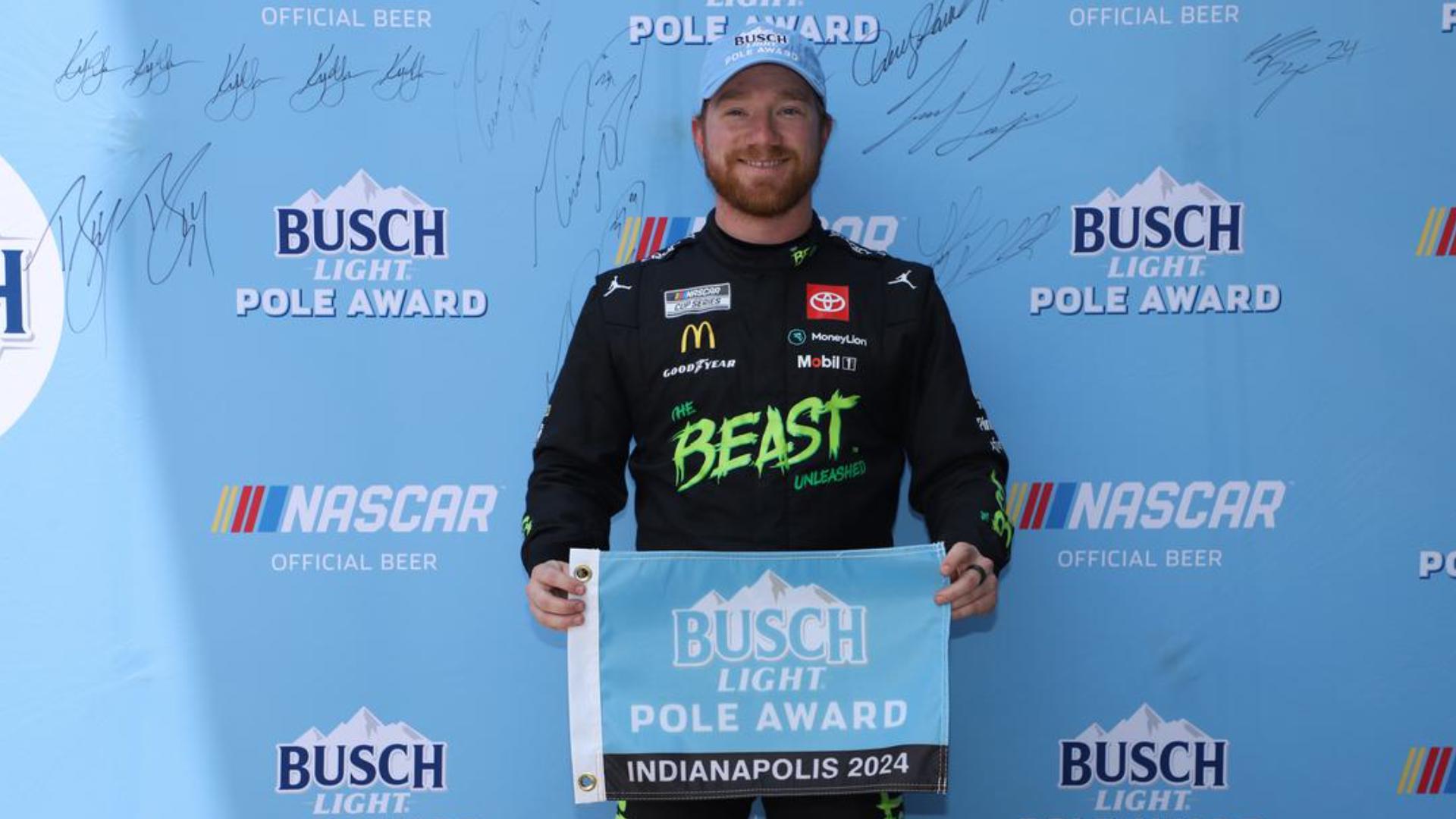 Who won the pole for the Brickyard 400? | wthr.com