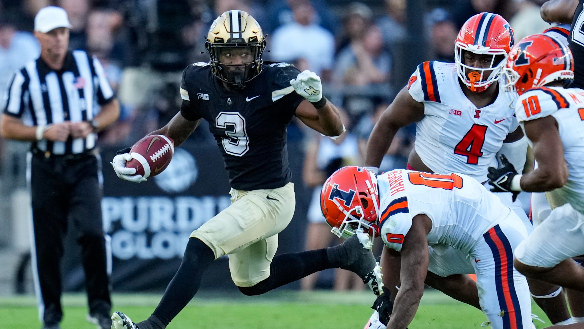 Purdue Boilermakers beat Illinois 44-19 in battle for The Cannon | wthr.com