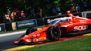 Louis Foster wins first IndyCar pole at Road America | wthr.com