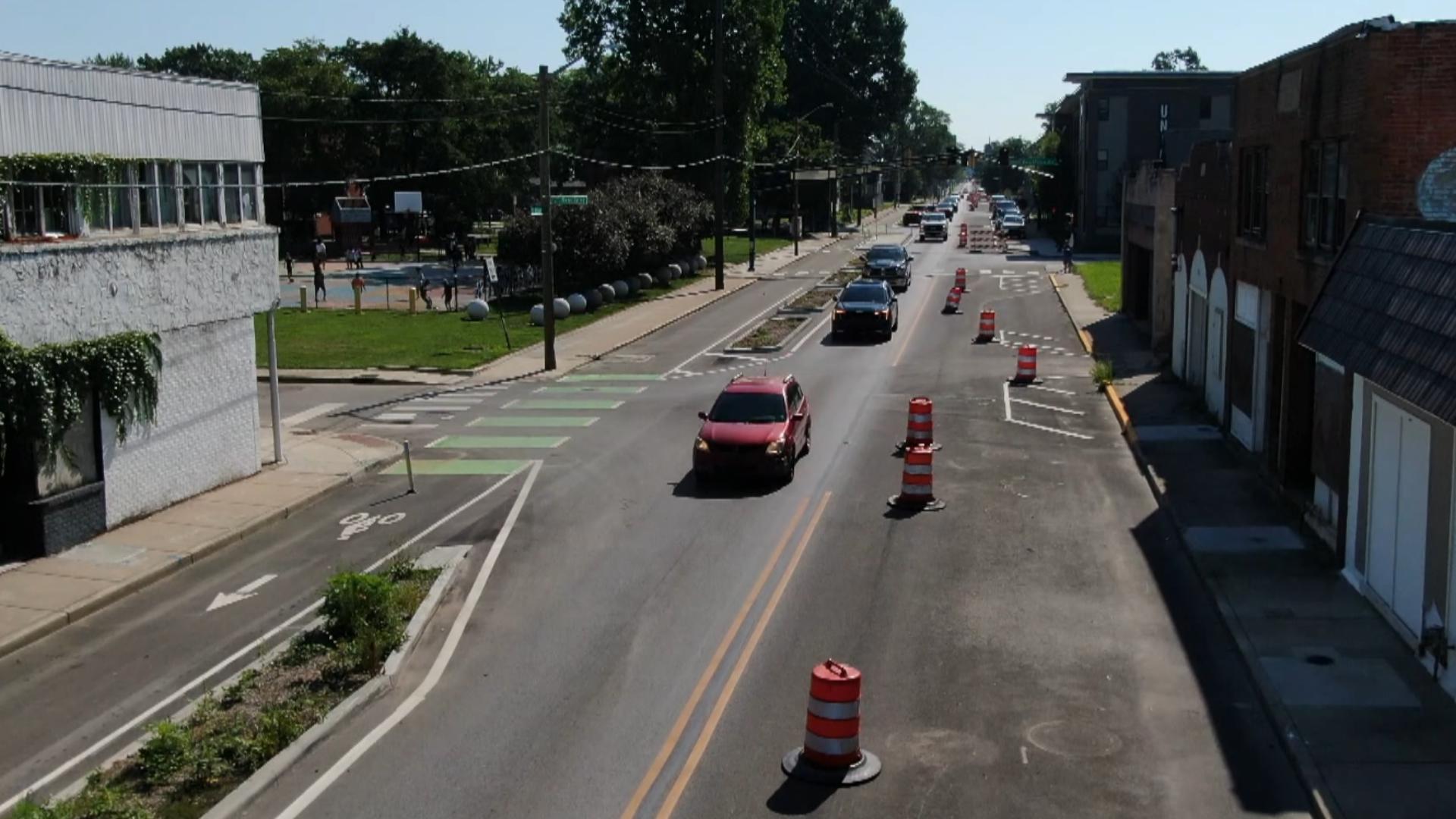 Cycling group celebrates changes to downtown Indianapolis streets ...