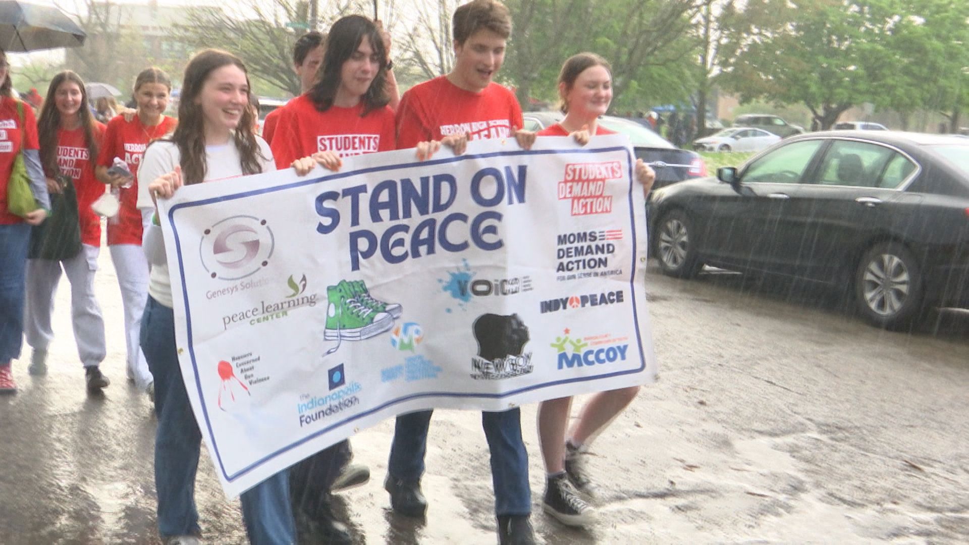 Indianapolis community joins rally for peace, end to gun violence ...