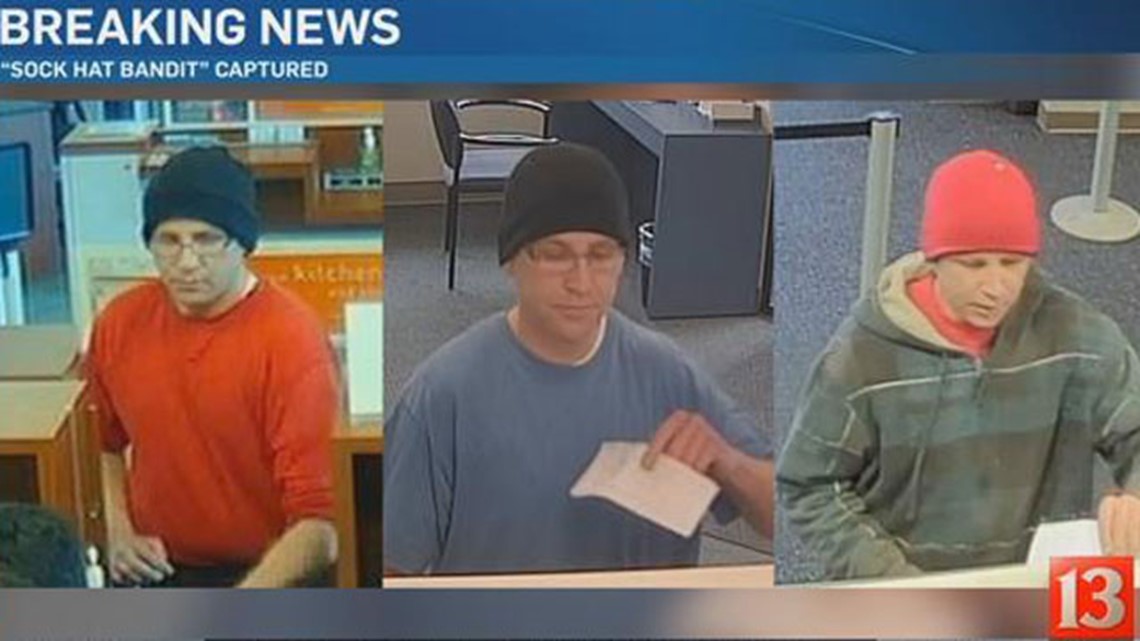 Serial bank robber "Sock Hat Bandit" caught | wthr.com