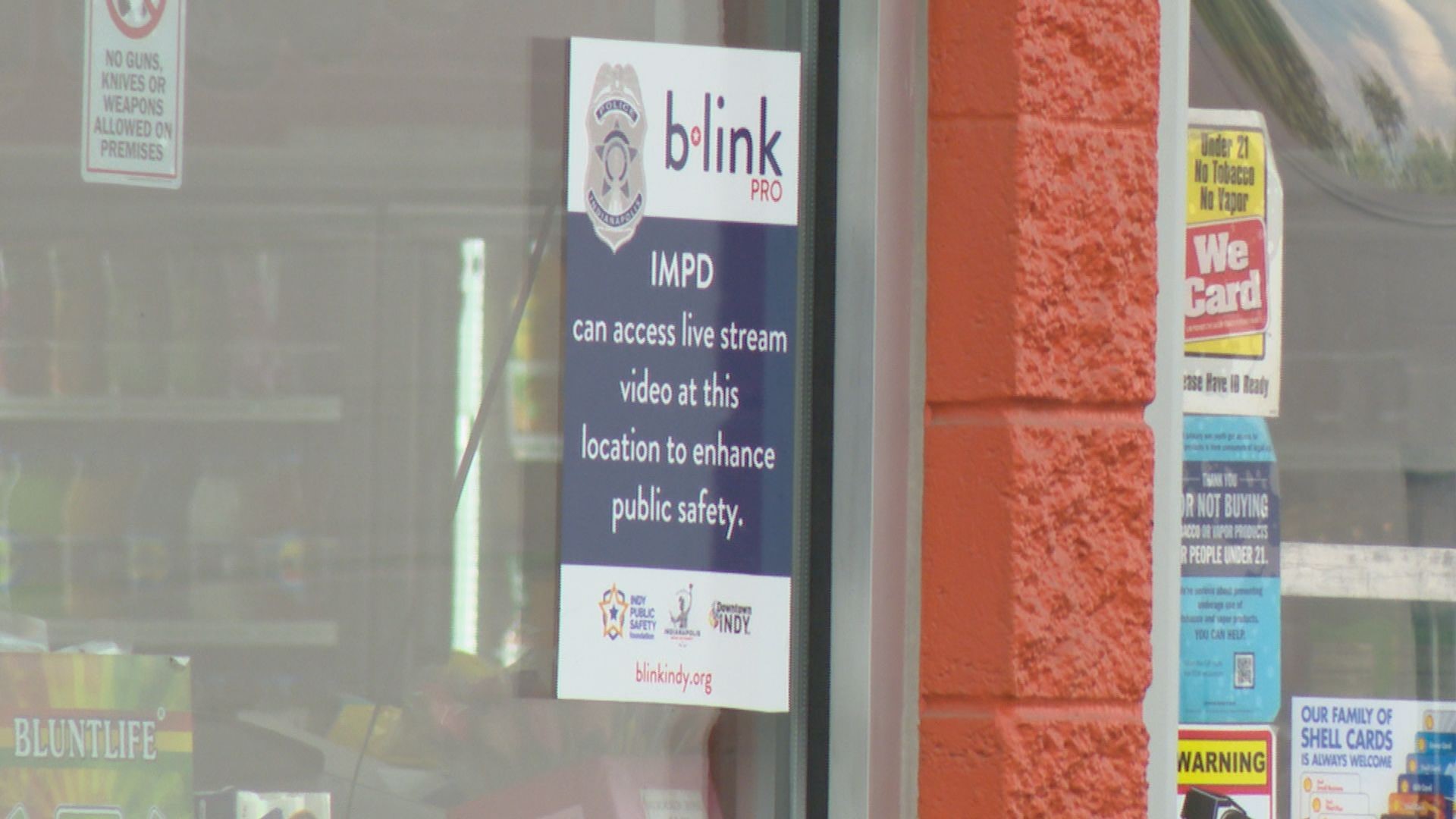 Troubled Indianapolis gas station installs B-Link camera system | wthr.com