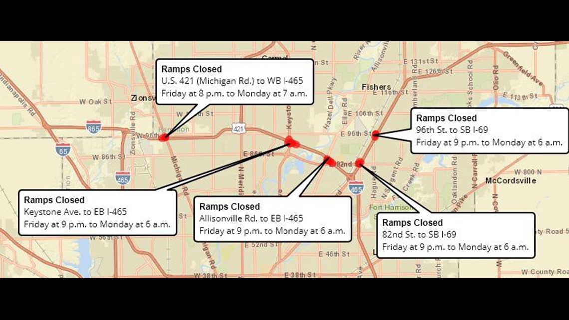 Highway closures and restrictions continue in Marion County this ...