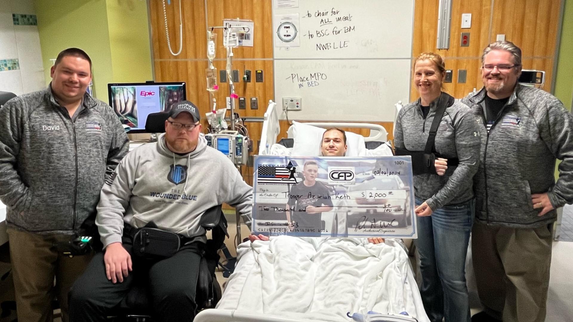 ISP trooper, Morgan Co. deputy recently injured receive grants | wthr.com