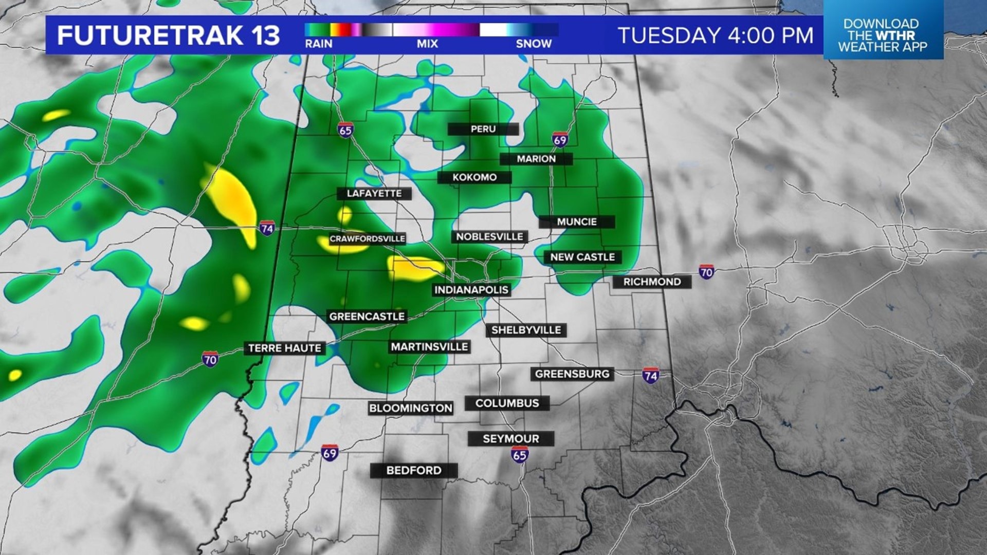 Live Doppler 13 Weather Blog: Chance of rain | wthr.com
