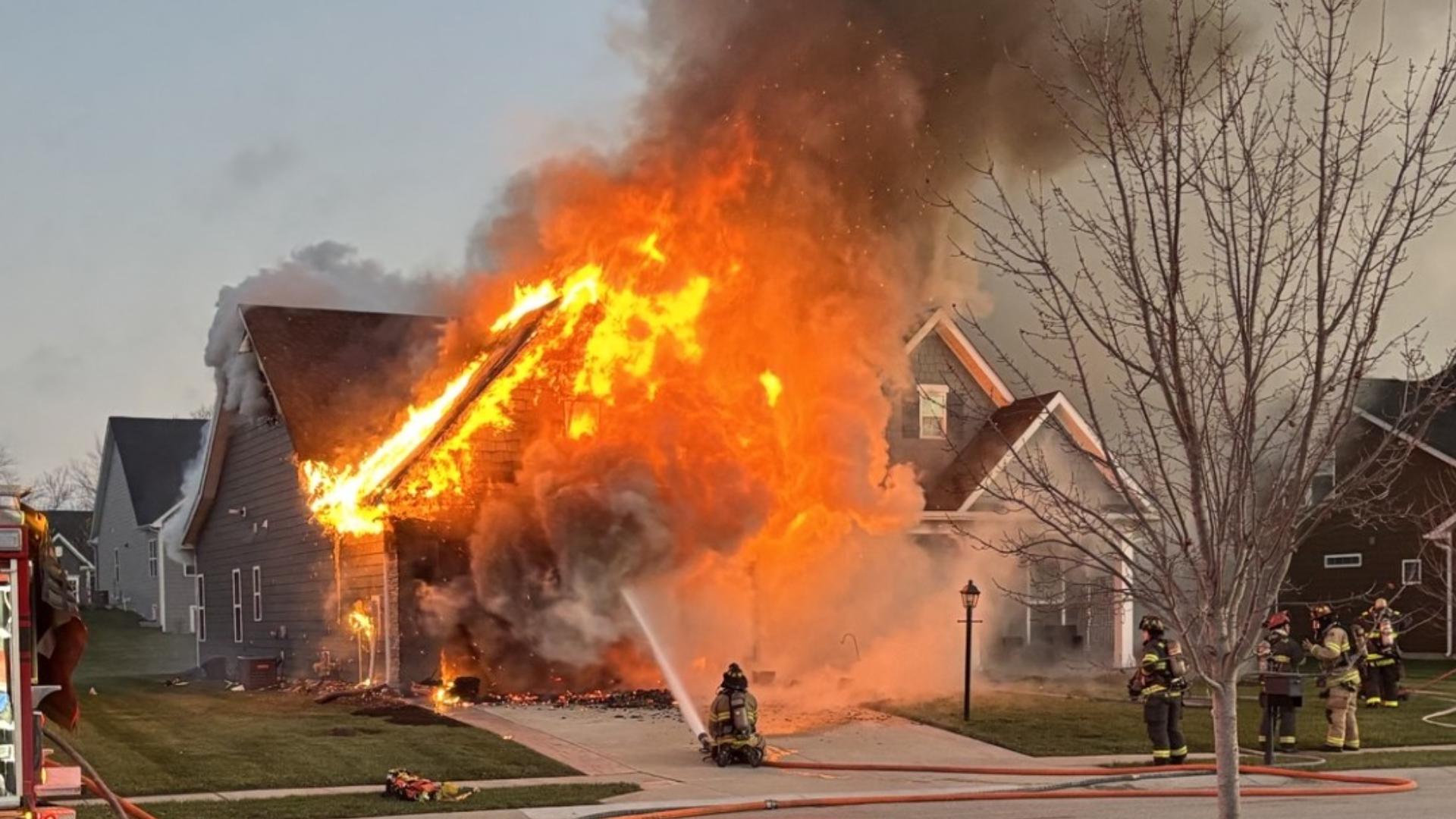 Noblesville family displaced by house fire | wthr.com